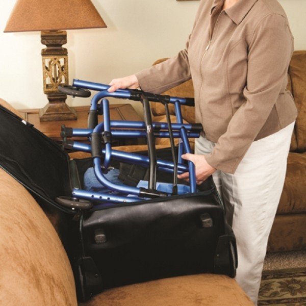 Carex Explorer® Folding Walker with Wheels
