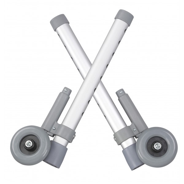 Drive Medical Rear Glide Walker Brakes with 3" Wheels, 1 Pair ...