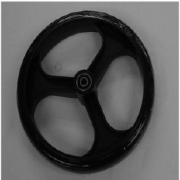 Medline Replacement 6" Wheels for Walker Rollator (pair)
