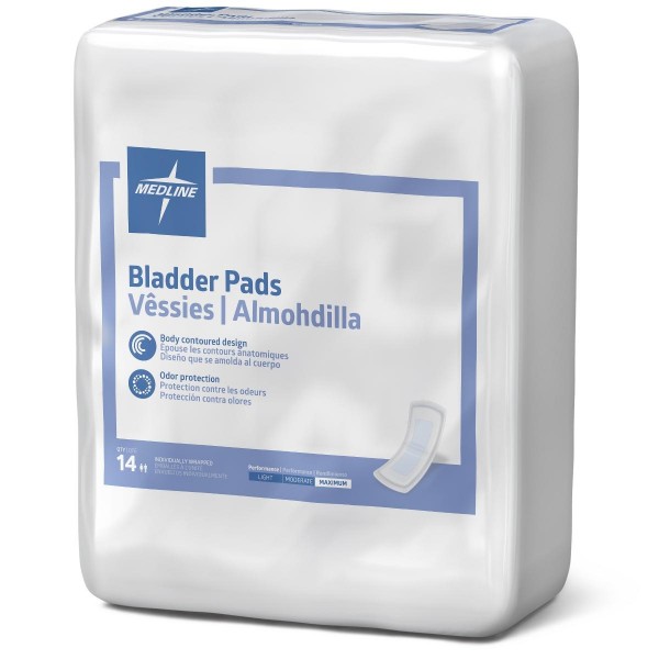 Medline Bladder Control Pads - UltraPlus (Case of 126)