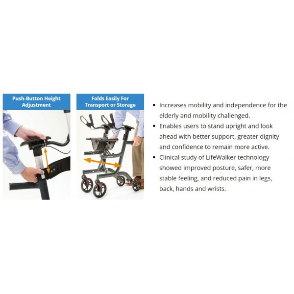 UpWalker Upright Walker By Life Walker - Lite