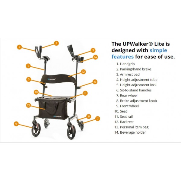 UpWalker Upright Walker By Life Walker - Lite
