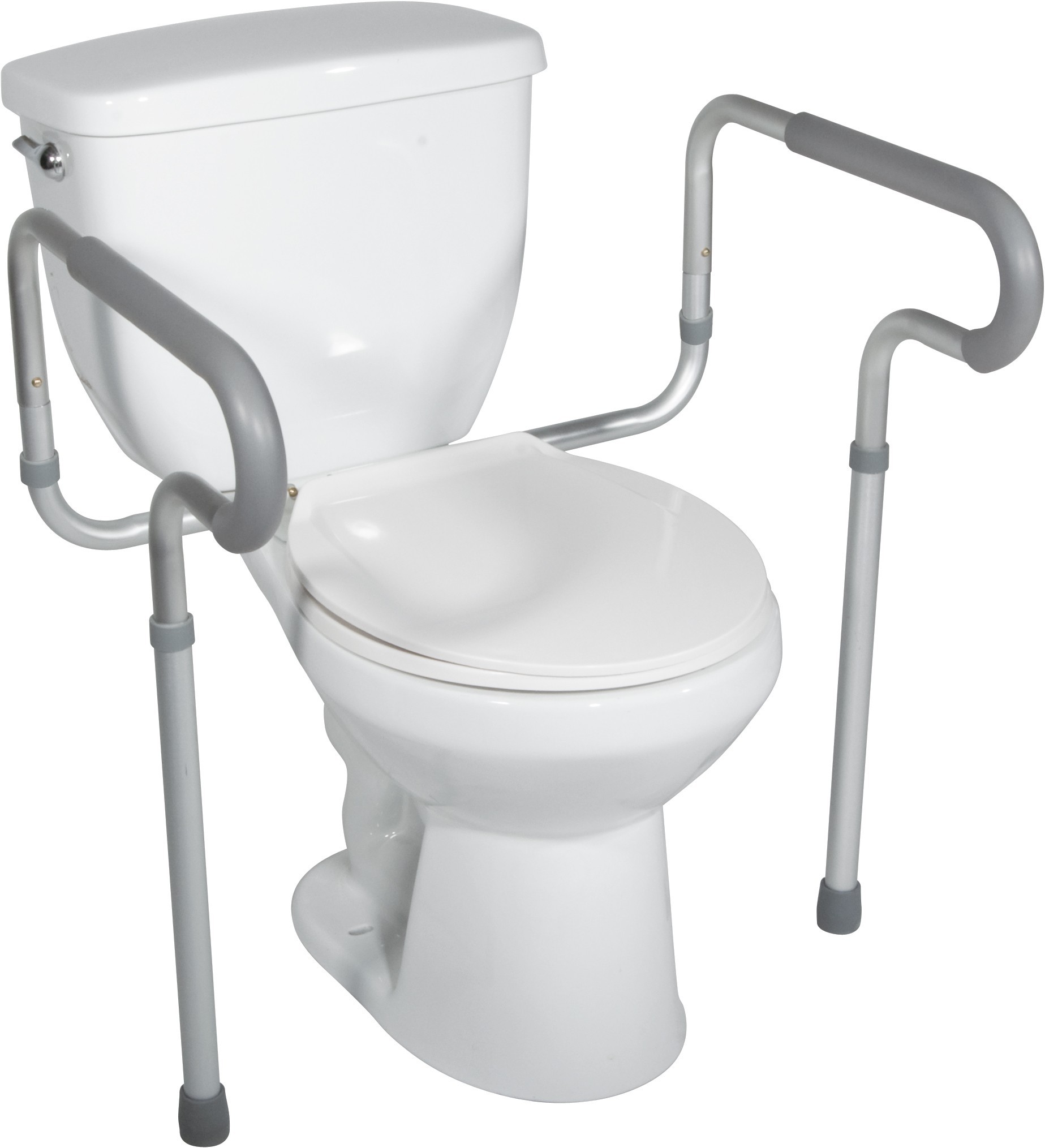 Drive Medical Toilet Safety Frame with Padded Armrests