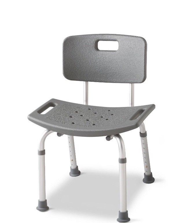 Guardian Basic Bath Bench With Back & Hand Grips